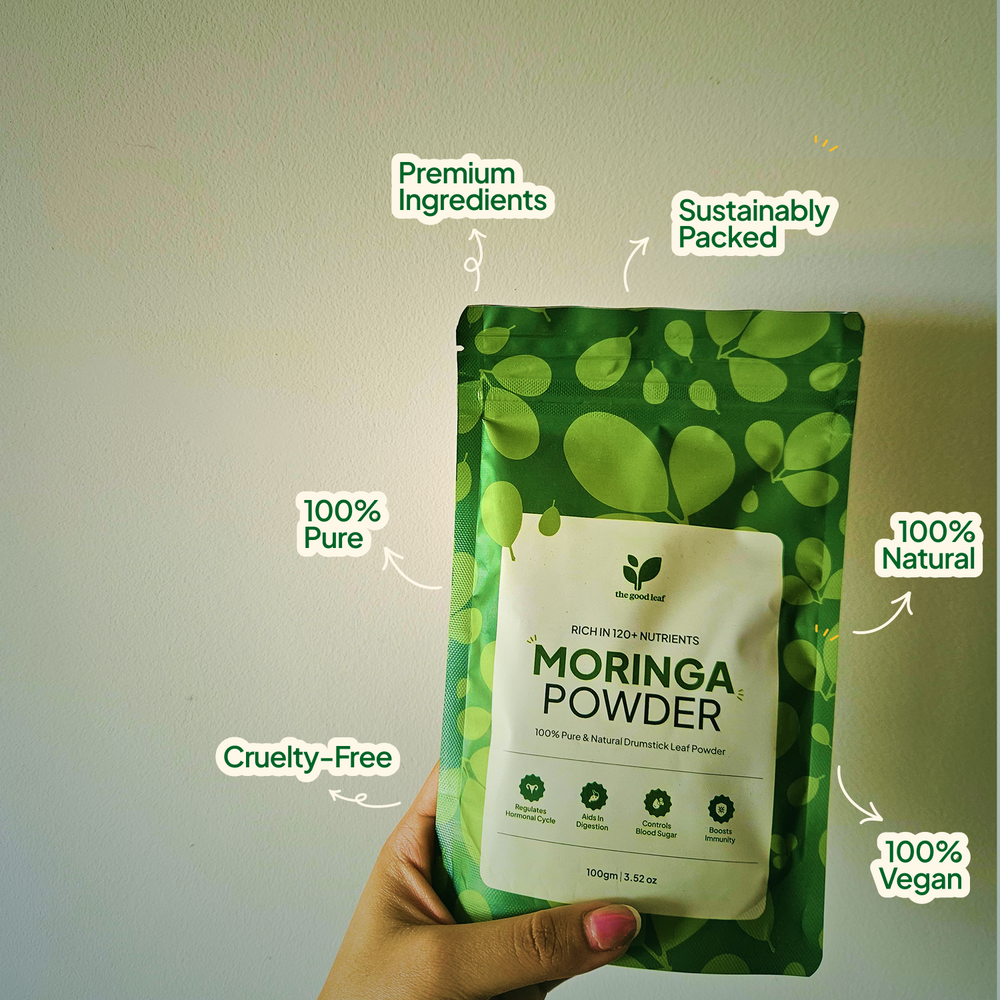 Buy Moringa Powder Online at Best Price in India | The Good Leaf