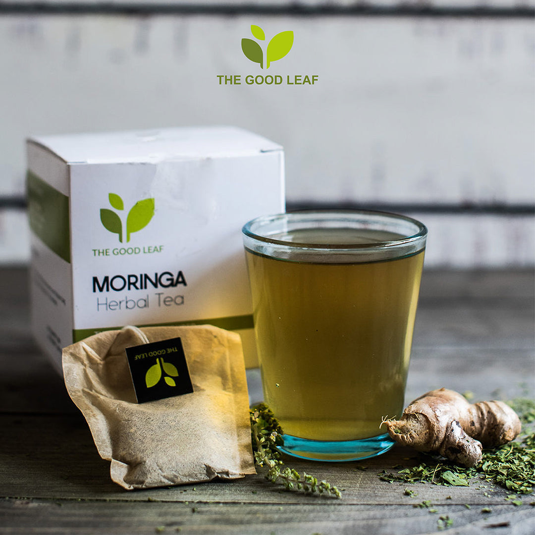 Buy Moringa Herbal Tea Bags Online at Best Price in India | The Good Leaf